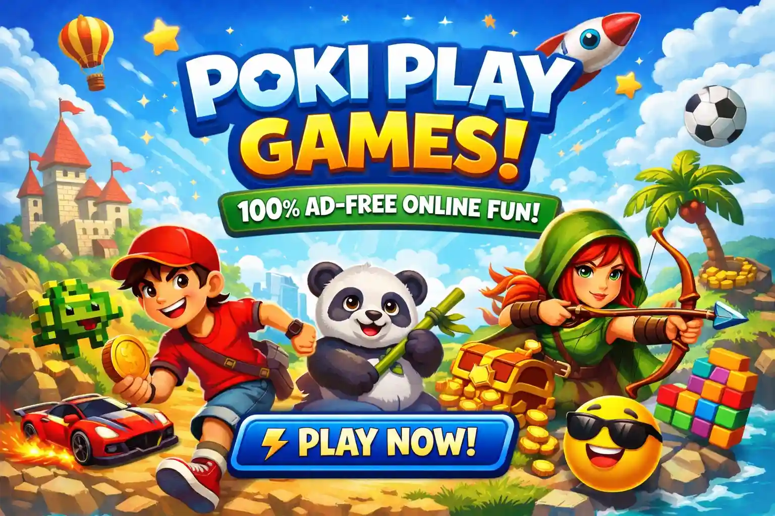Poki Play – Play Free Online Games Without Ads | Instant Fun